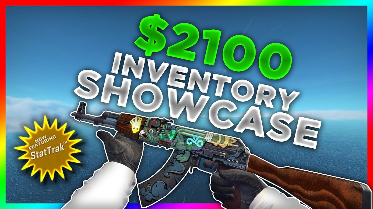 MY $2100 CS:GO INVENTORY SHOWCASE - YouTube