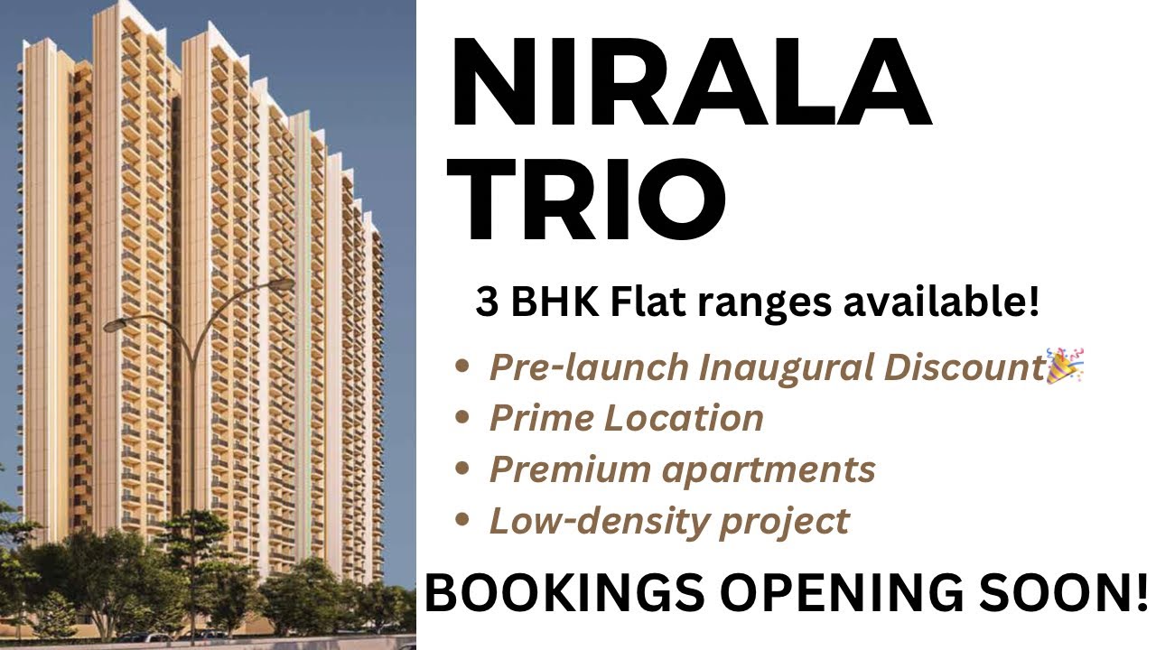 NIRALA TRIO - Noida extension | New project | 3BHK Flats - YouTube