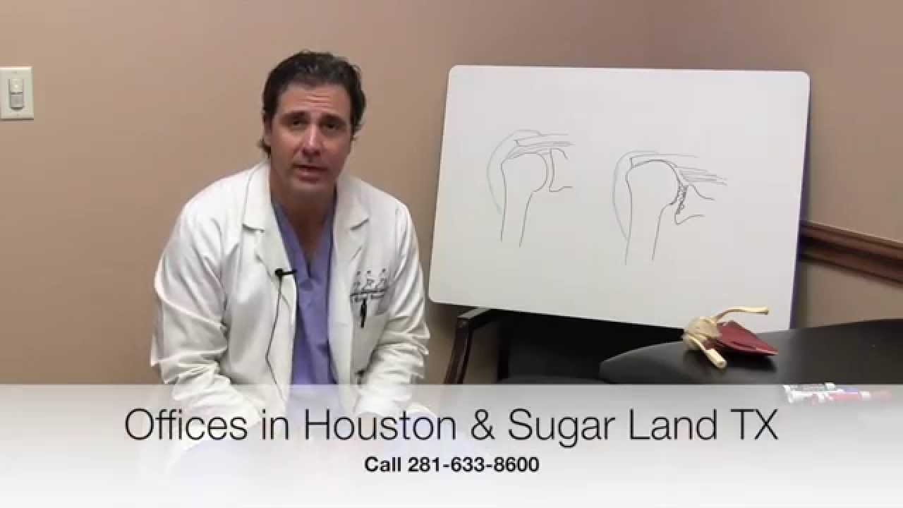 Rotator Cuff Tears - Shoulder Specialist Sugar Land Houston - YouTube