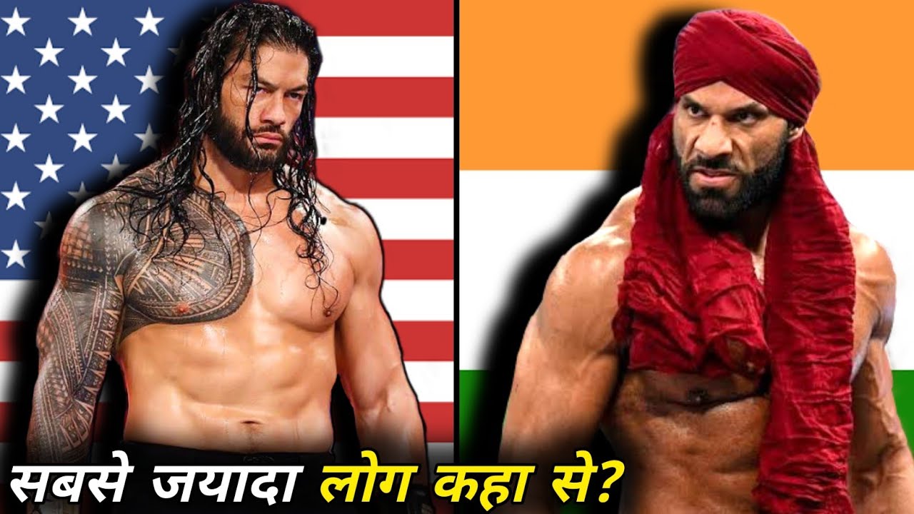5 Countries With Biggest WWE Fan Base | Ft. Kevin Owens Jinder Mahal ...