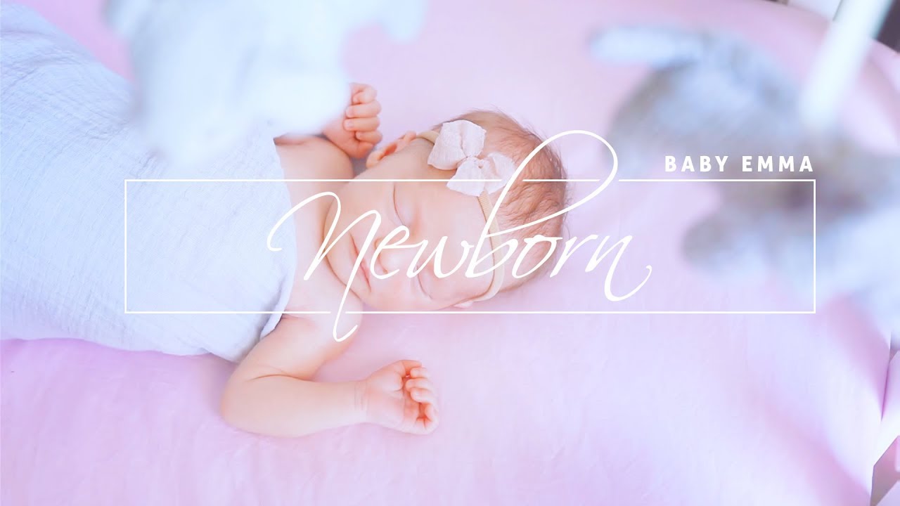BABY EMMA - CUTE SHORT NEWBORN VIDEO - YouTube