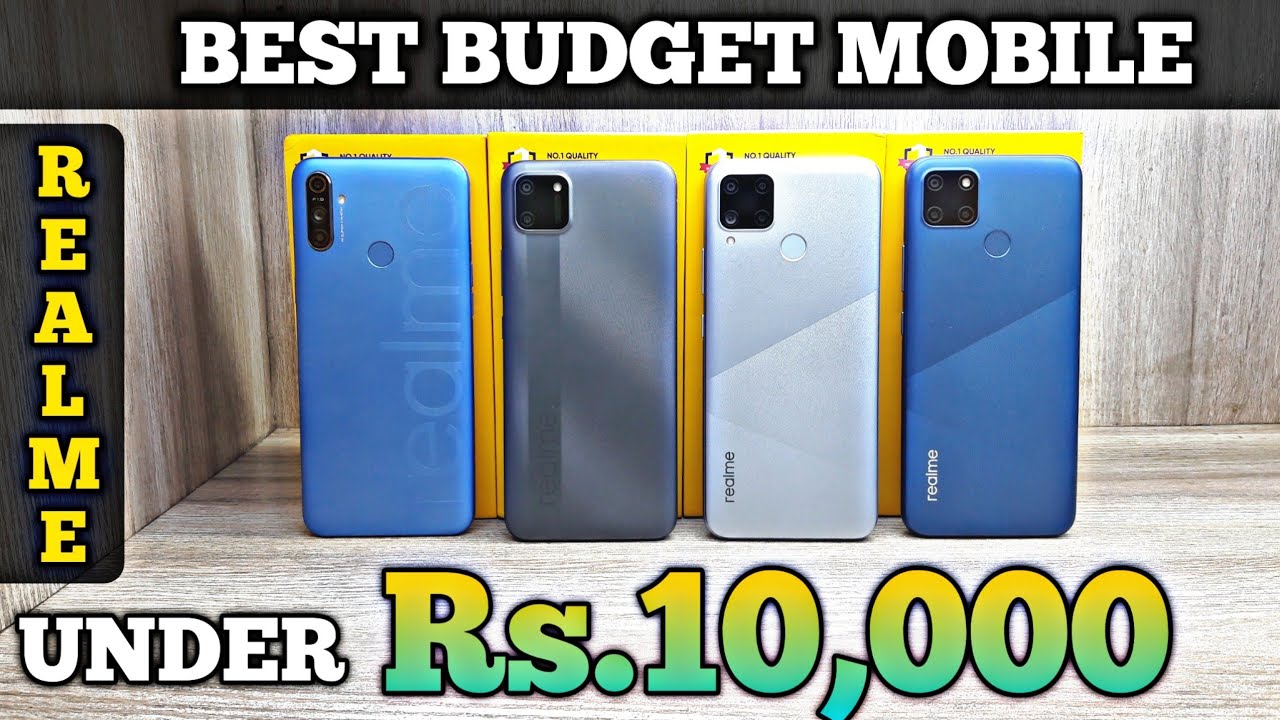 Best Budget Mobiles Under Rs.10000 of Realme - September 2020 - YouTube