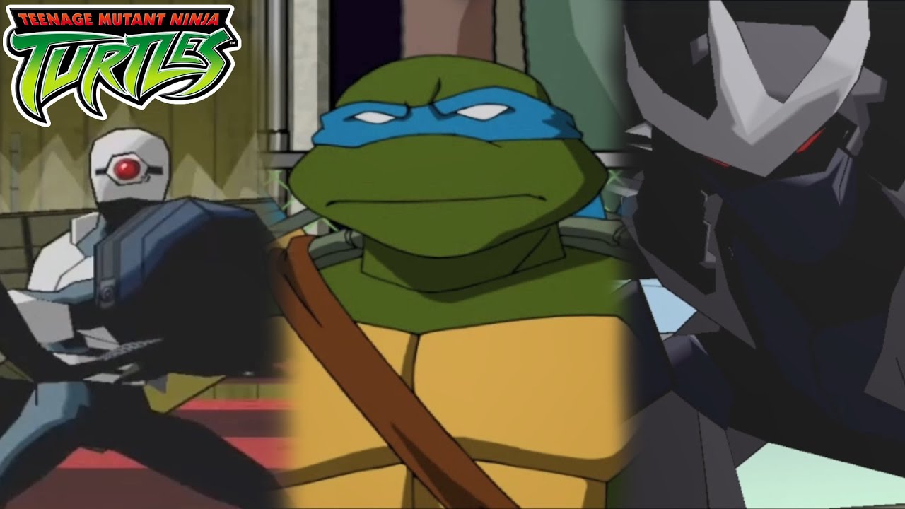 Teenage Mutant Ninja Turtles (2003) - Leonardo Fights All Bosses ...