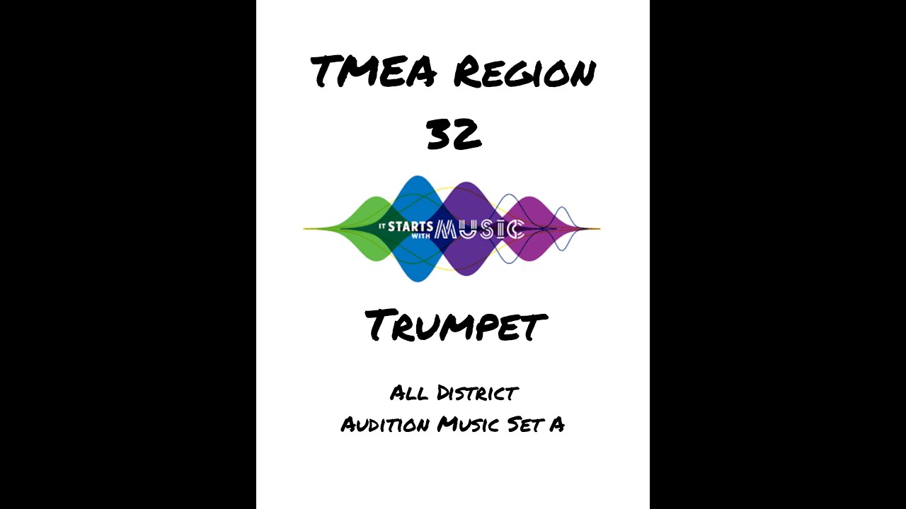 (Middle School) TMEA Region 32 Trumpet Etude Two - YouTube