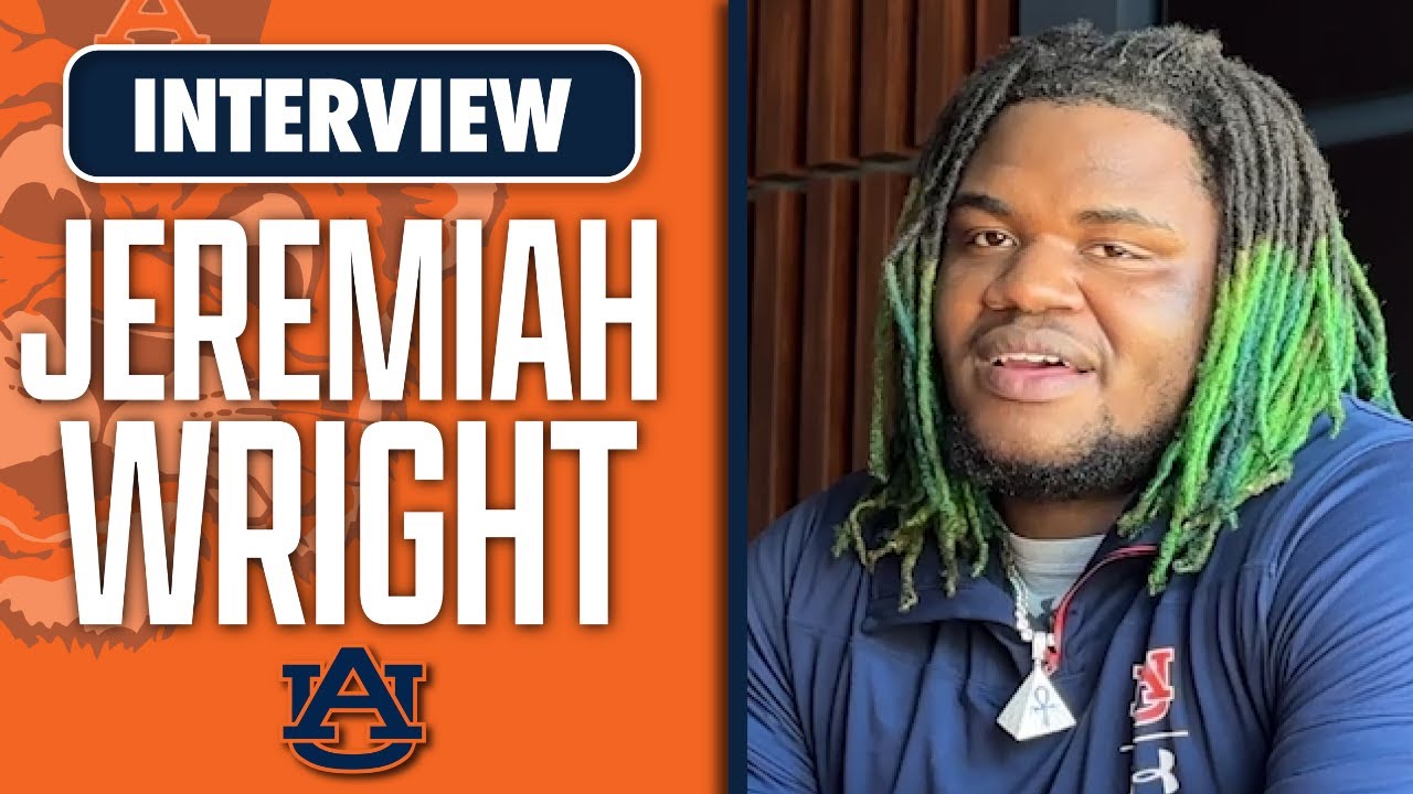 Jeremiah Wright Auburn Tigers OL breaks down the start to spring ...
