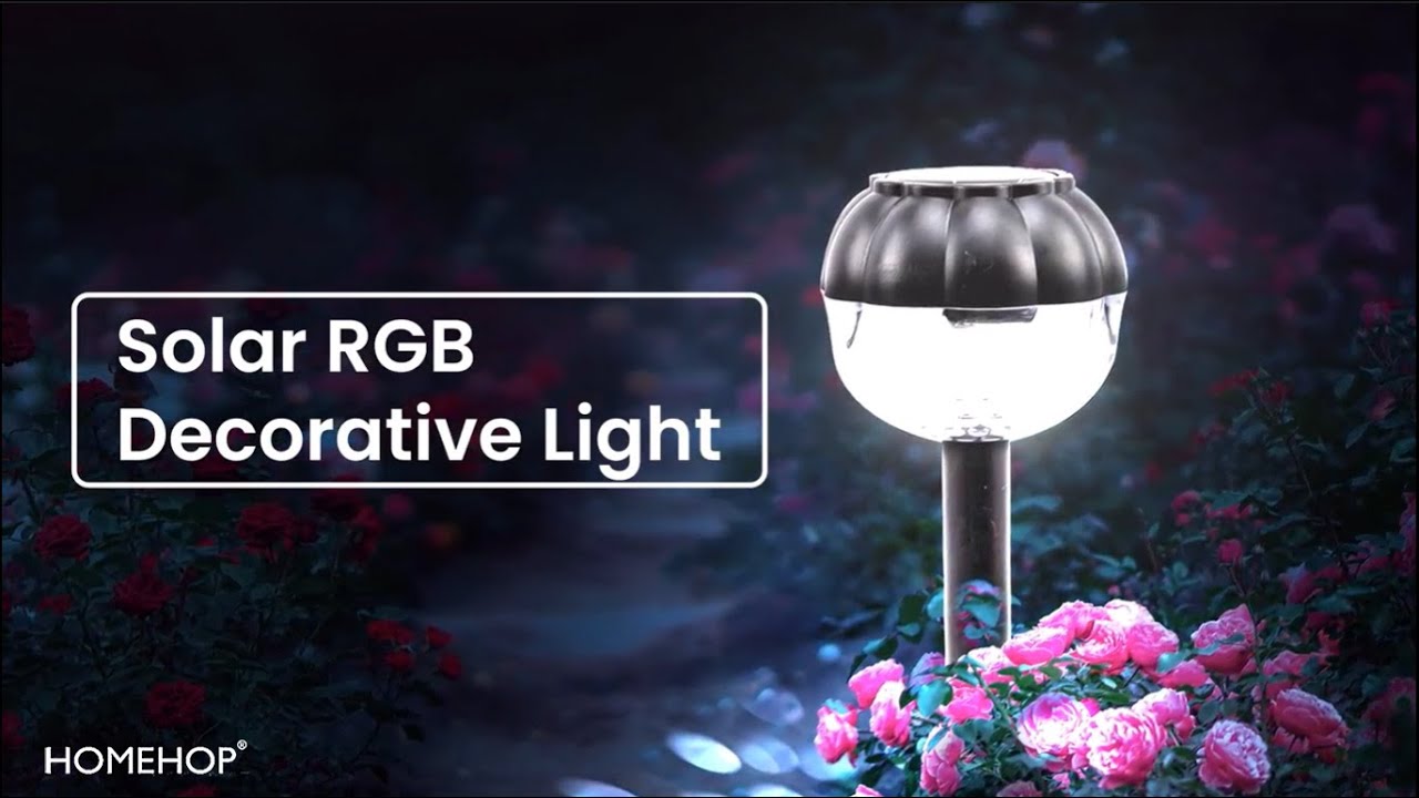 Solar Garden Spike Light for Home LED Outdoor Decoration Spike Lamps ...