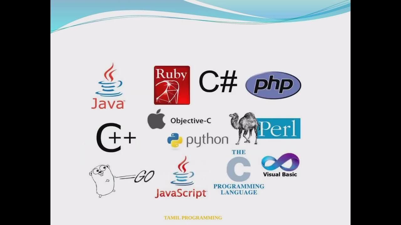 INTRODUCTION TO PROGRAMMING IN TAMIL @tamilprogramming0630 - YouTube