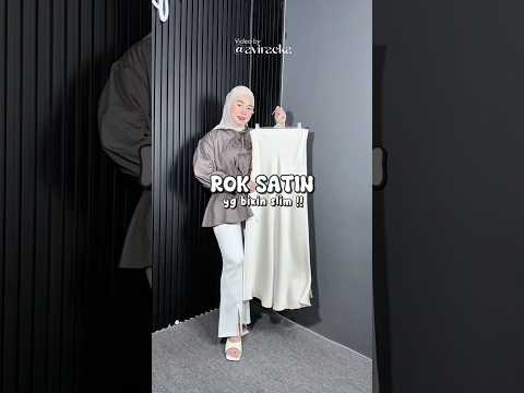 Rok satin yang lagi ngehits #shopwithyoutube #youtubeshopping #shopeehaul #shorts #shopeehaul
