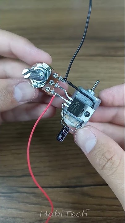 Motor's Speed Controller | How to make a DC motor speed controller. - YouTube