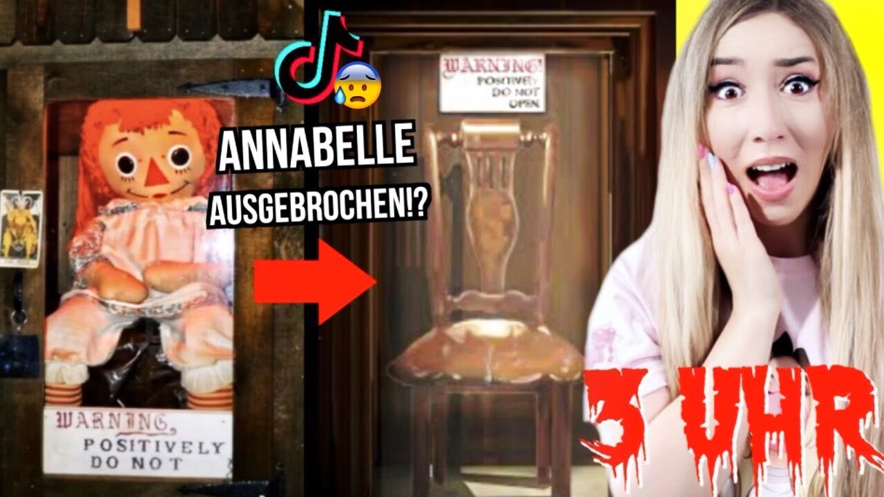 echte ANNABELLE PUPPE aus MUSEUM verschwunden *geht SIE wirklich in die ...