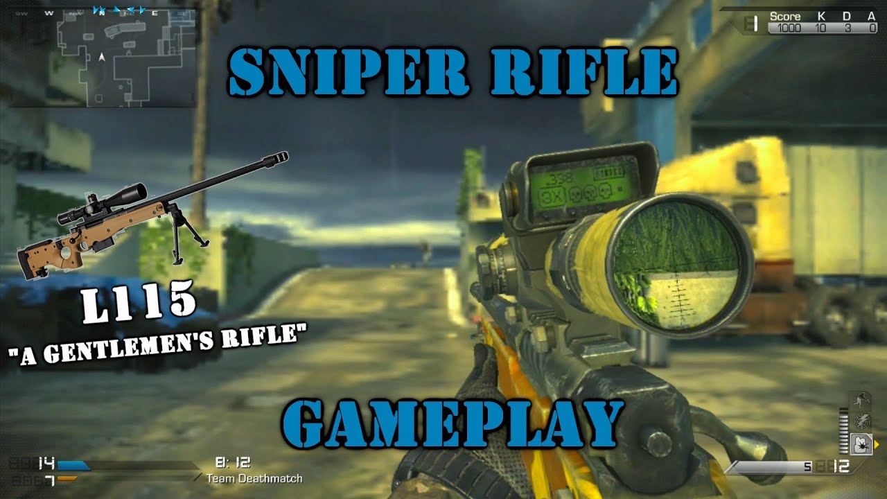 "Is there Quickscoping?" Call of Duty: Ghosts L115 Sniper Rifle ...