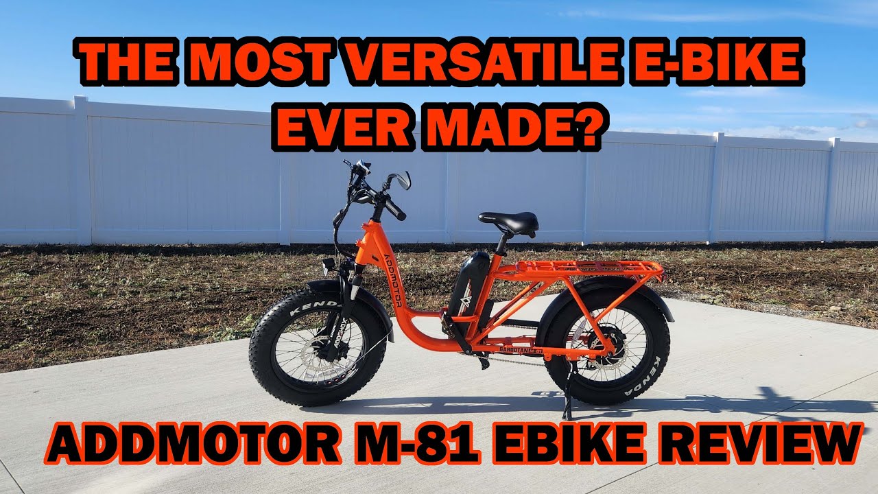 Reviewing the Addmotor GAROOTAN M-81 E-bike. The most versatile bike ...