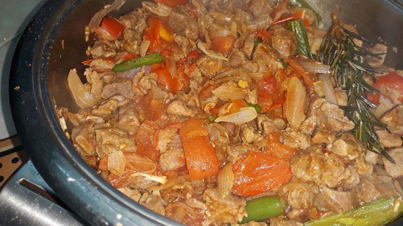 ሙገልገል ጥብስ how to cook Arabian mugalgal - YouTube