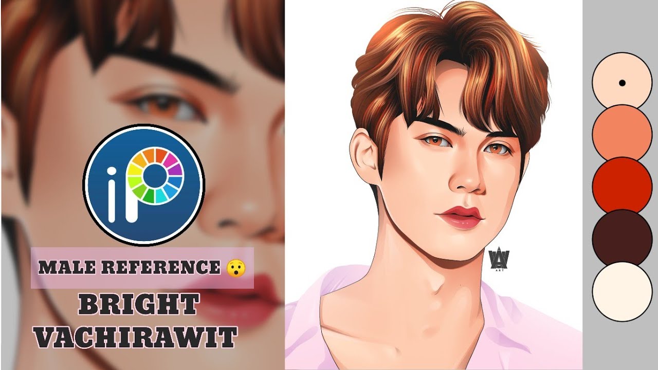 VEXEL ART (SPEEDPAINT) | BRIGHT VACHIRAWIT (FANART) | @ibisPaint - YouTube