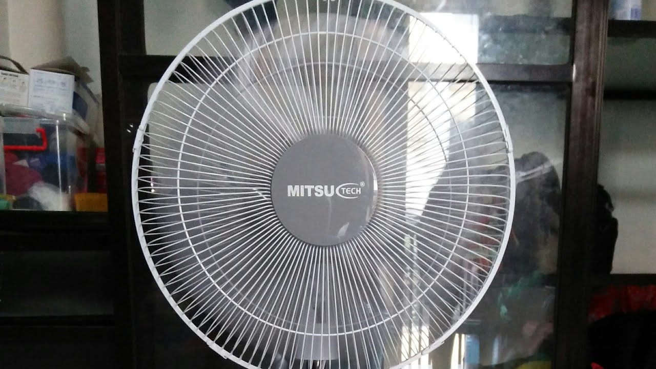 MITSU TECH ELECTRIC STAND FAN MSF-16RB |From SM| unboxing unit - YouTube