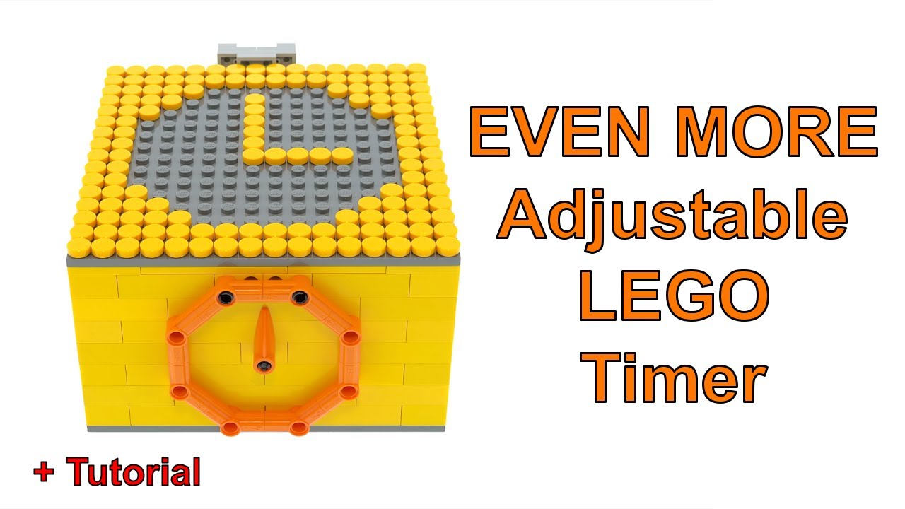 Working FULLY ADJUSTABLE Lego Timer - YouTube