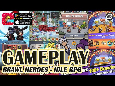 BRAWL HEROES IDLE RPG GAMEPLAY - IDLE RPG GAME (ANDROID/IOS) - YouTube