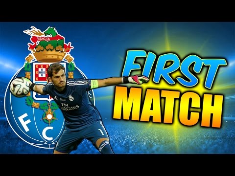 IKER CASILLAS FIRST MATCH FOR FC PORTO [FIFA 15]
