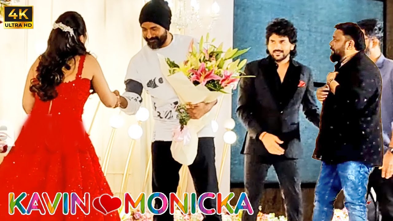 Kavin Wedding Reception 😍 - Sivakarthikeyan Surprise Entry | Kavin ...