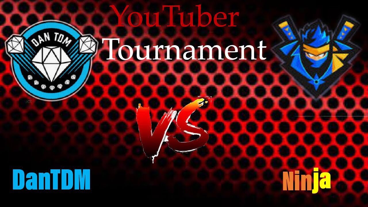DanTDM vs Ninja YouTube championship tournament - YouTube