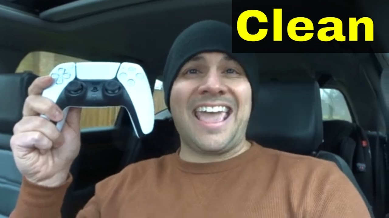 How To Clean A PS5 Dualsense Controller-Easy Instructions - YouTube