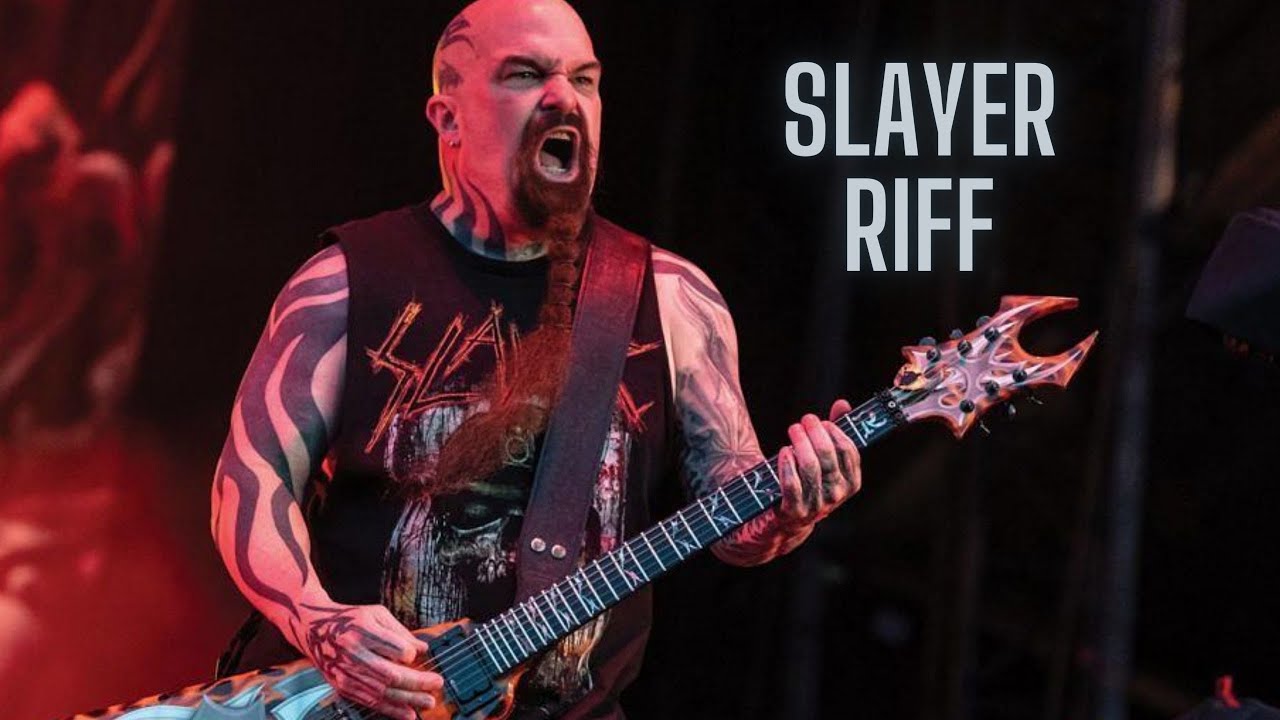 SLAYER RIFF - SPIRIT IN BLACK RIFF - YouTube