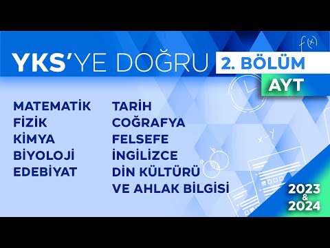 YKS'ye Doğru | TRT EBA 2.Bölüm AYT