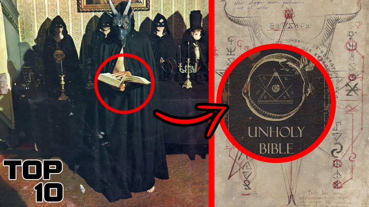Top 10 Terrifying Books Worshipped By EVIL Cults - YouTube