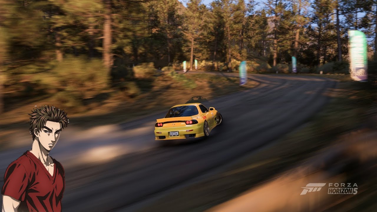 FH5 Amateur Uphill Drifting with RX7 FD (VHS) - YouTube