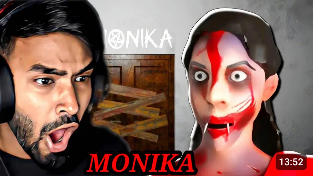 SCARIEST MONIKA HORROR GAME | I FINALLY ESCAPED FROM KAMLA HOUSE ...