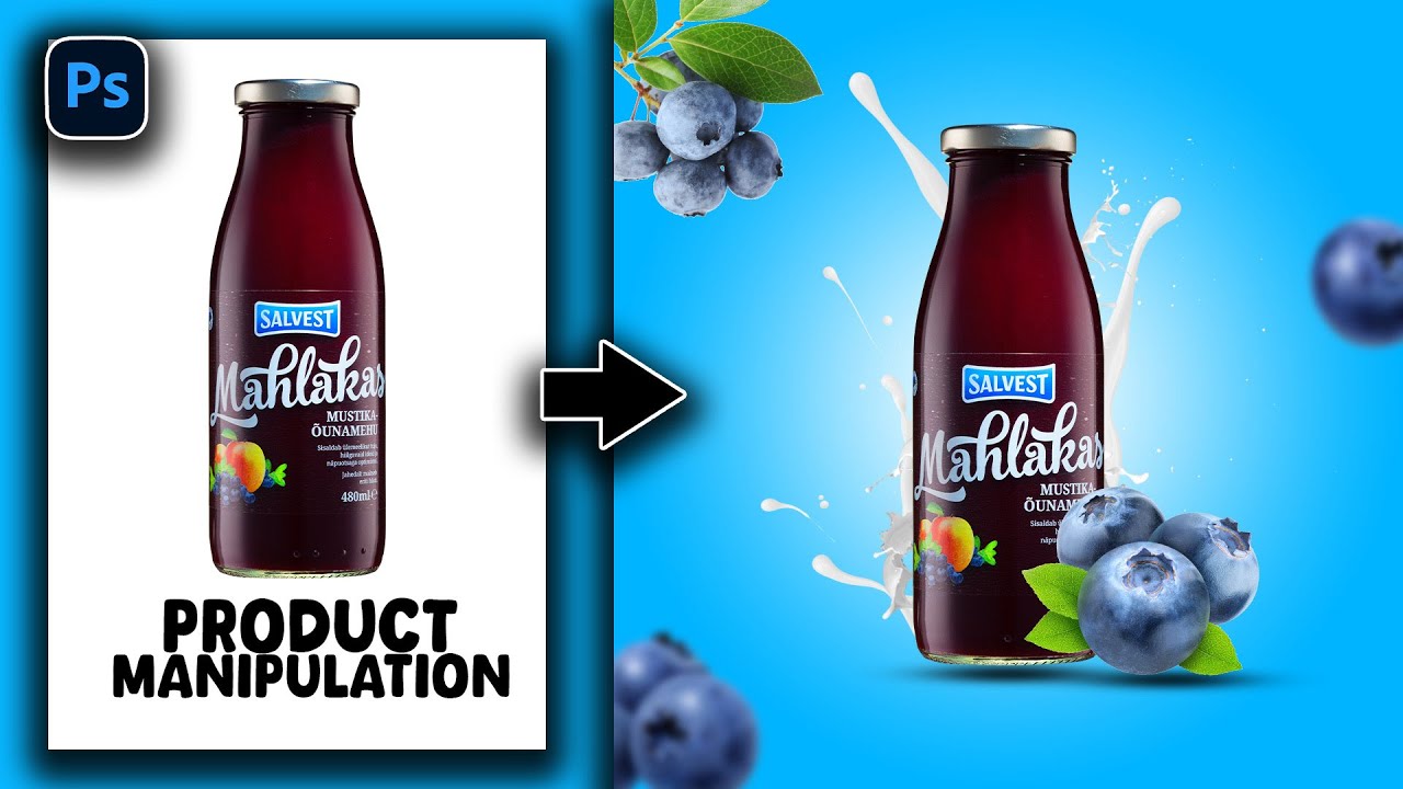 Product Manipulation in Photoshop | Creative Product Manipulation in ...