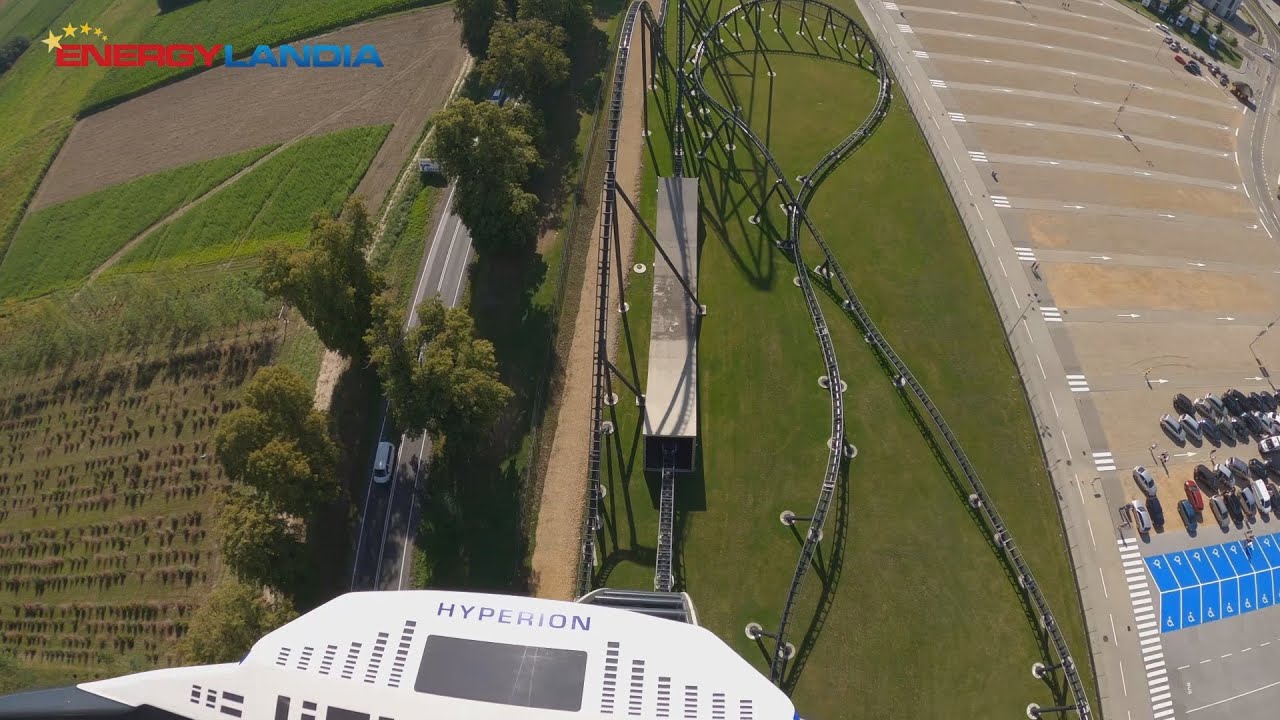 Hyperion - POV Full Ride and Entrance Queue - Energylandia Amusement ...