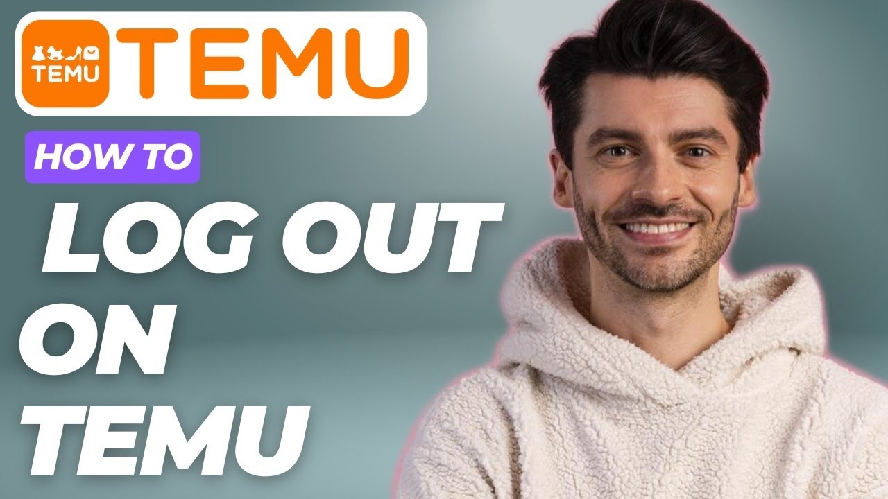 how to log out on temu - YouTube