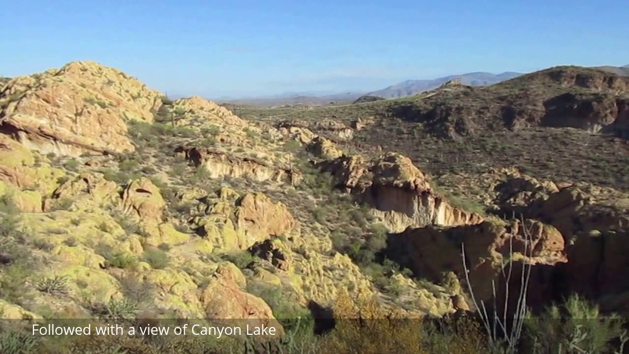 Upper First Water Creek Hike - Western Superstition - Off AZ 88 - YouTube