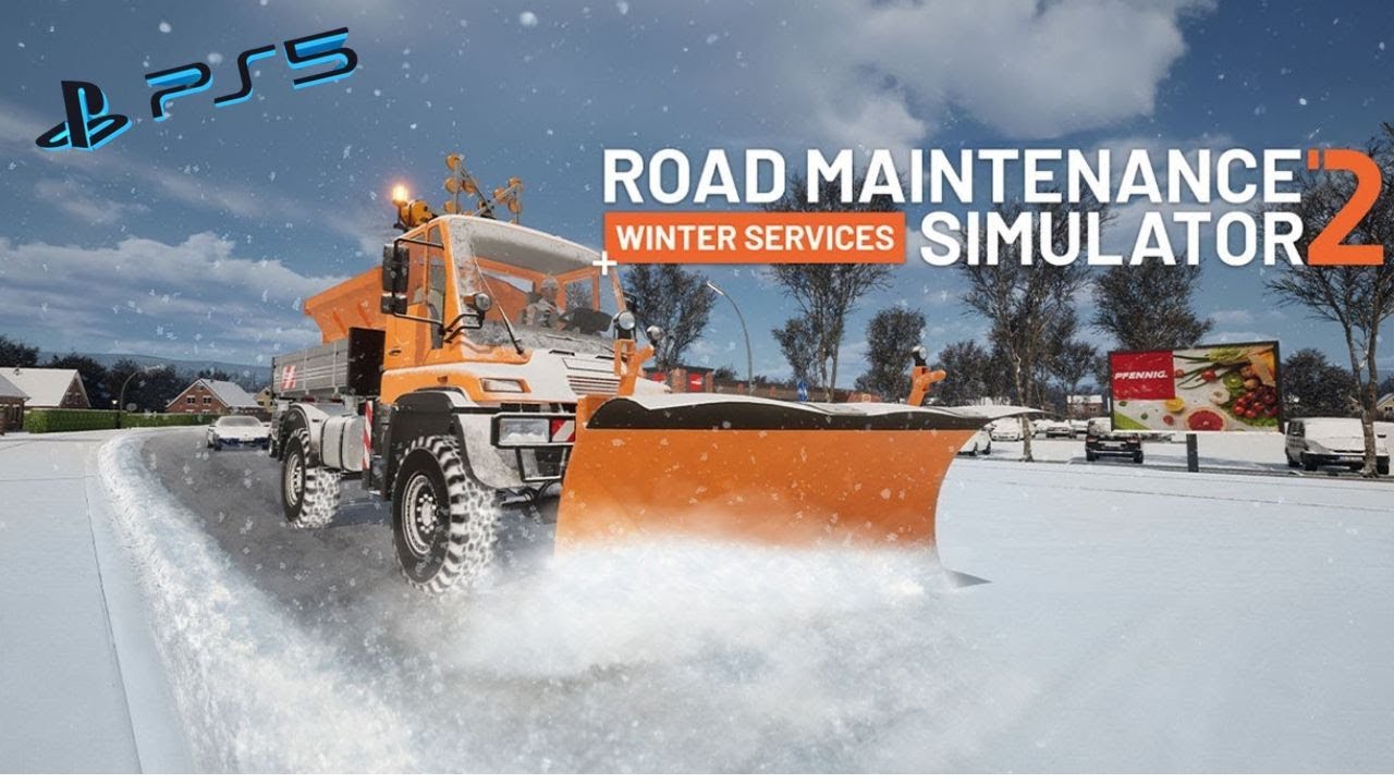 ROAD MAINTENANCE SIMULATOR 2 winter services PS5 epi 2 - YouTube