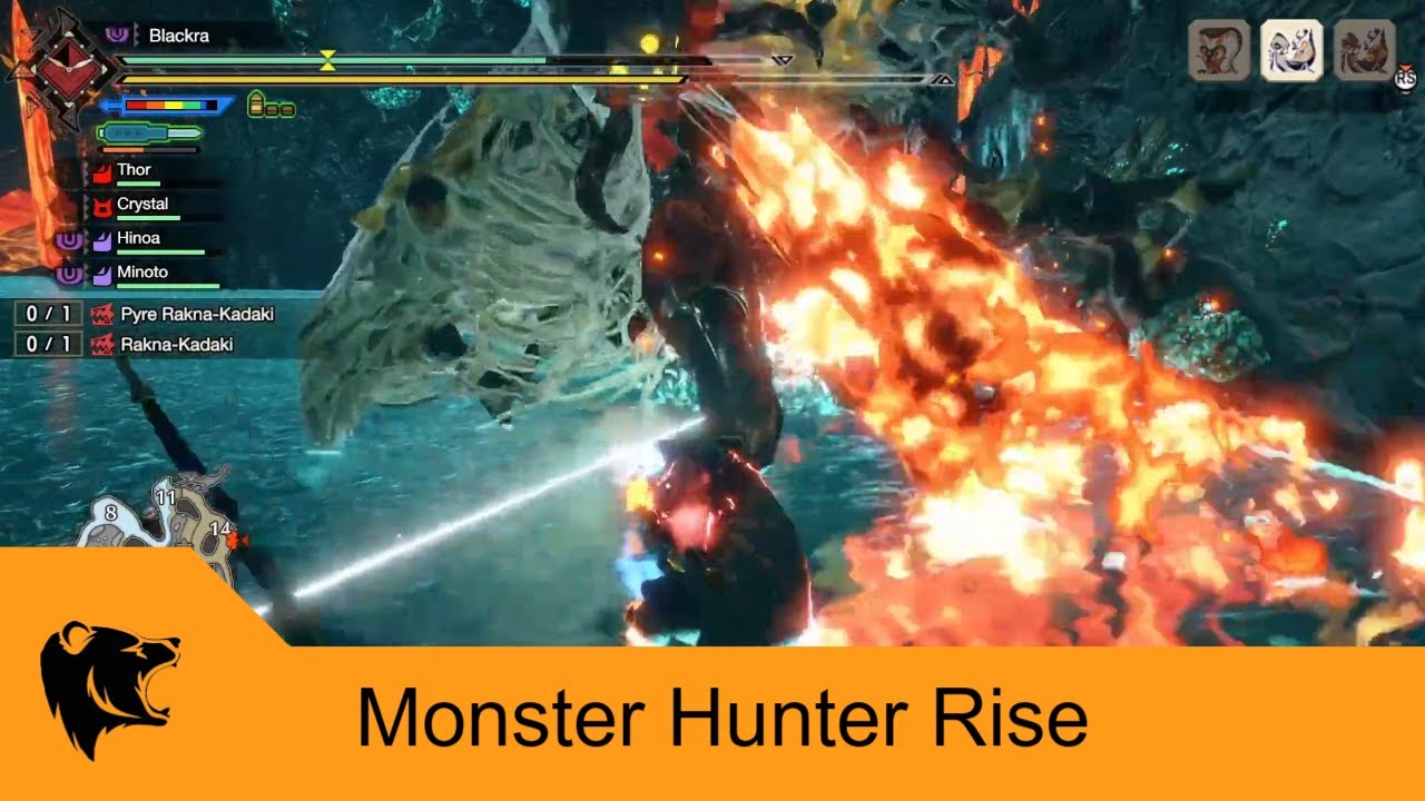 Barking spiders fight back! - Monster Hunter Rise Sunbreak - YouTube
