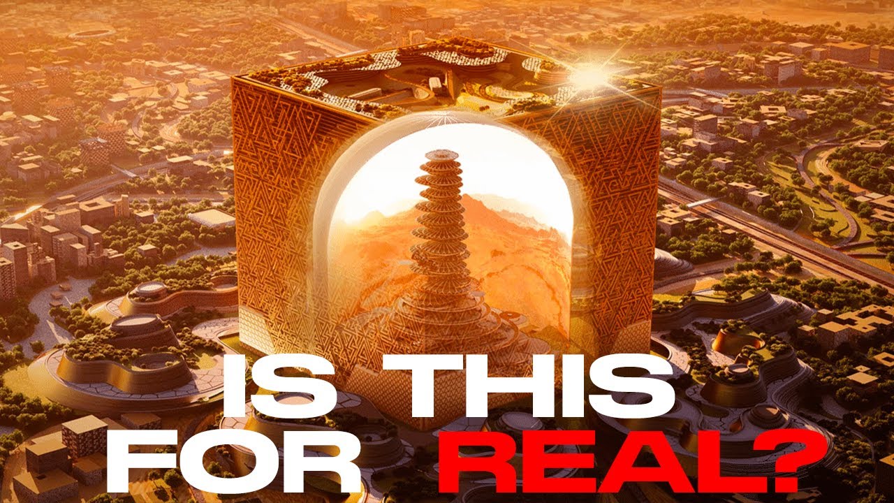 Saudi Arabia's Gigantic Cube City: 'Mukaab' Or Mirage? - YouTube