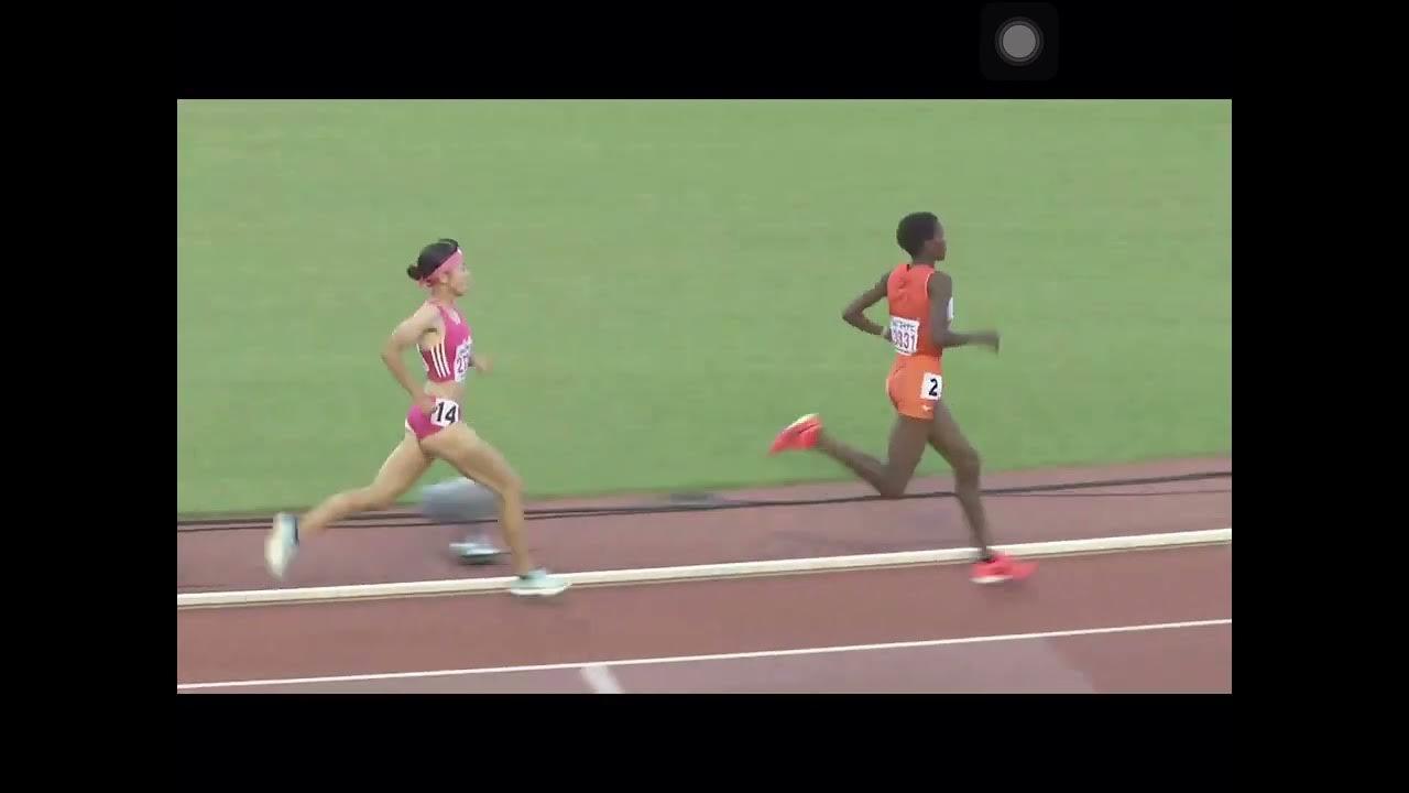 久保凛(東大阪大敬愛3)インターハイ1500m決勝 2025広島インターハイ - YouTube