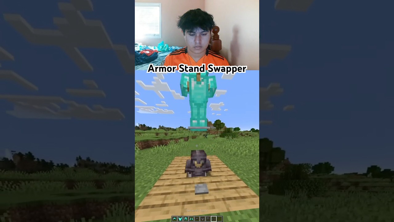 Minecraft ARMOR STAND SWAPPER! - YouTube