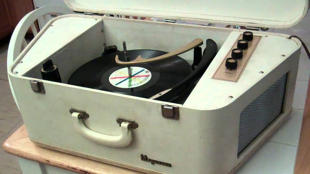 1962 MAGNAVOX PORTABLE STEREO -- CERASELLA -- THE DI MARA SISTERS - YouTube