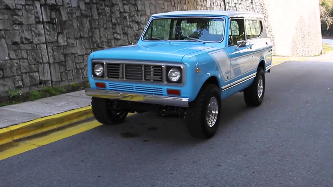 1976 International Harvester Scout II for sale - YouTube