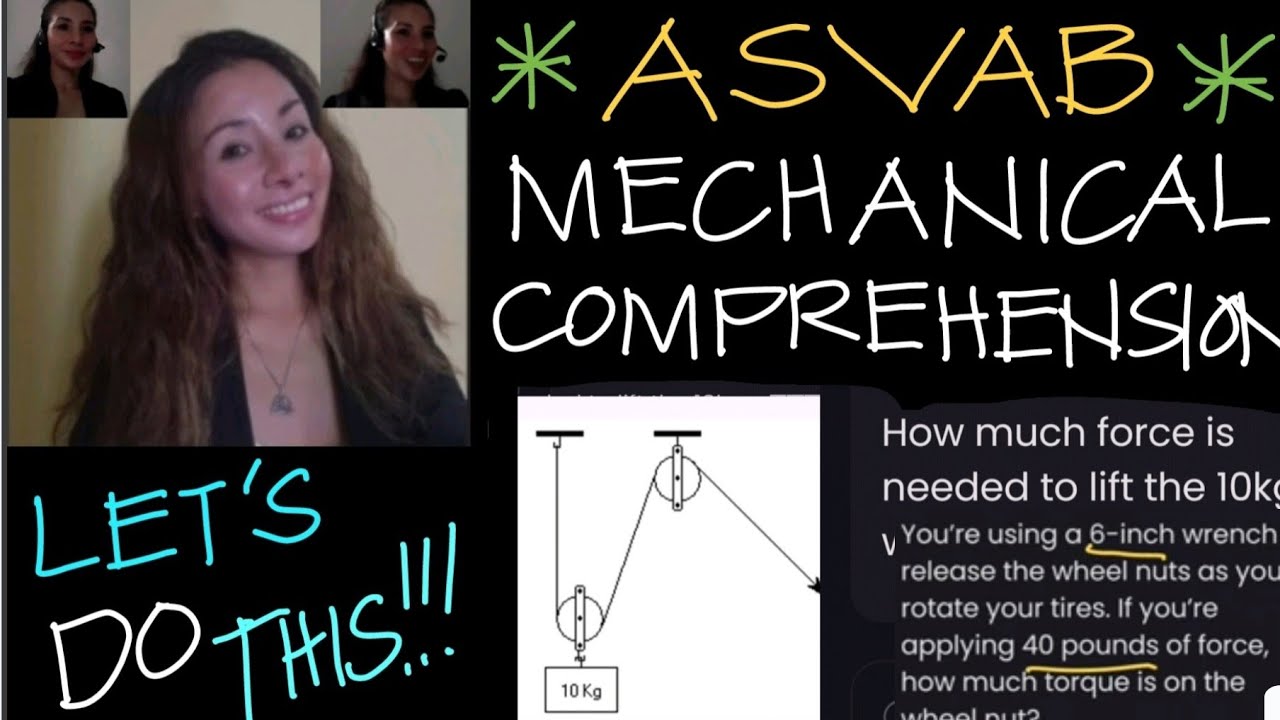 ASVAB MECHANICAL COMPREHENSION PRACTICE QUESTIONS || Jane Maciejewski ...