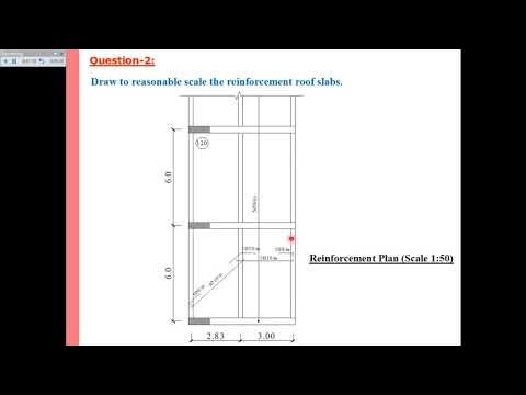 Design of RC Frames Cantilver Frame - YouTube