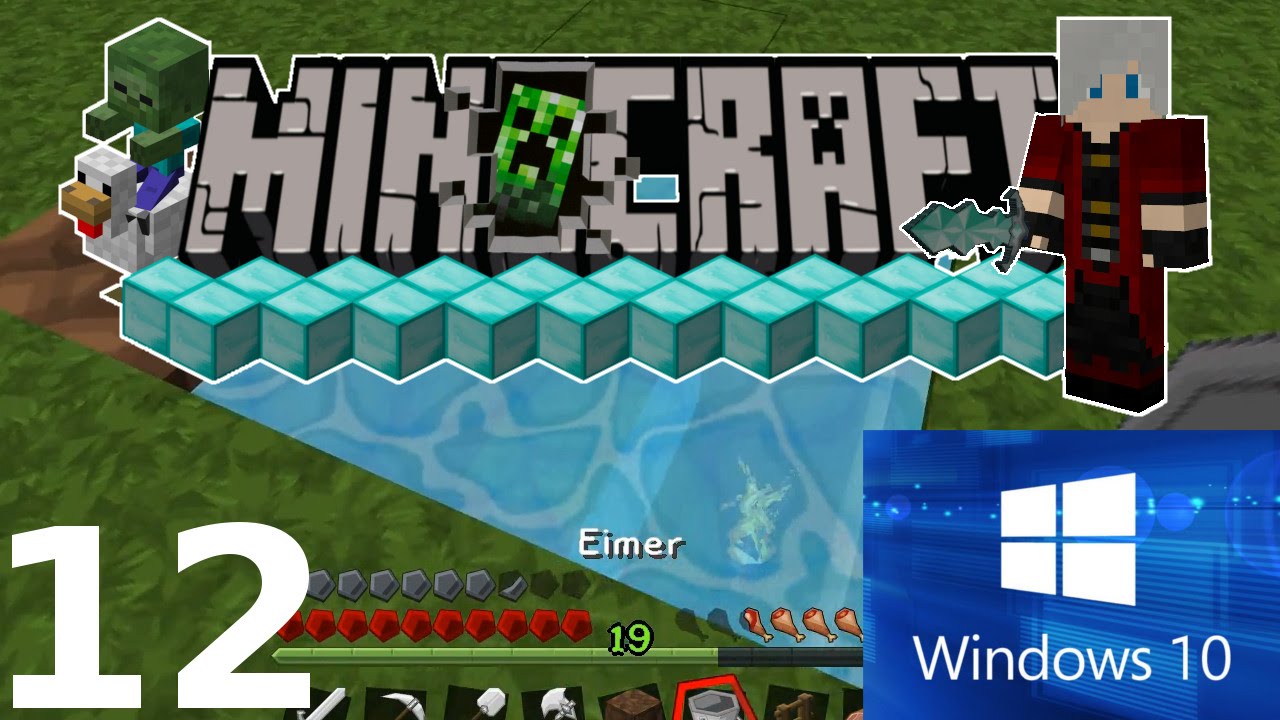 MINECRAFT Gameplay - Windows 10 Gedanken - Ep12 | Let's Play - YouTube