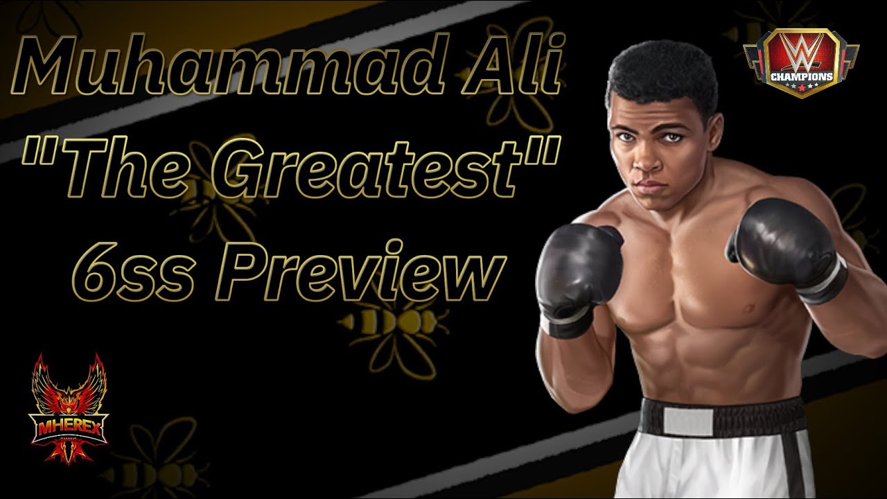 Muhammad Ali "The Greatest" 6ss Preview With All The Builds! - YouTube