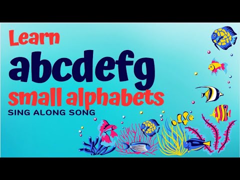 Learn Small Alphabets abcdefg | Fun and Educational Song for Kids - YouTube