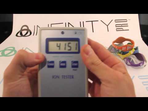 4000 Negative Ions from Infinity Pro's Ionic Power Bands - Multiple ...