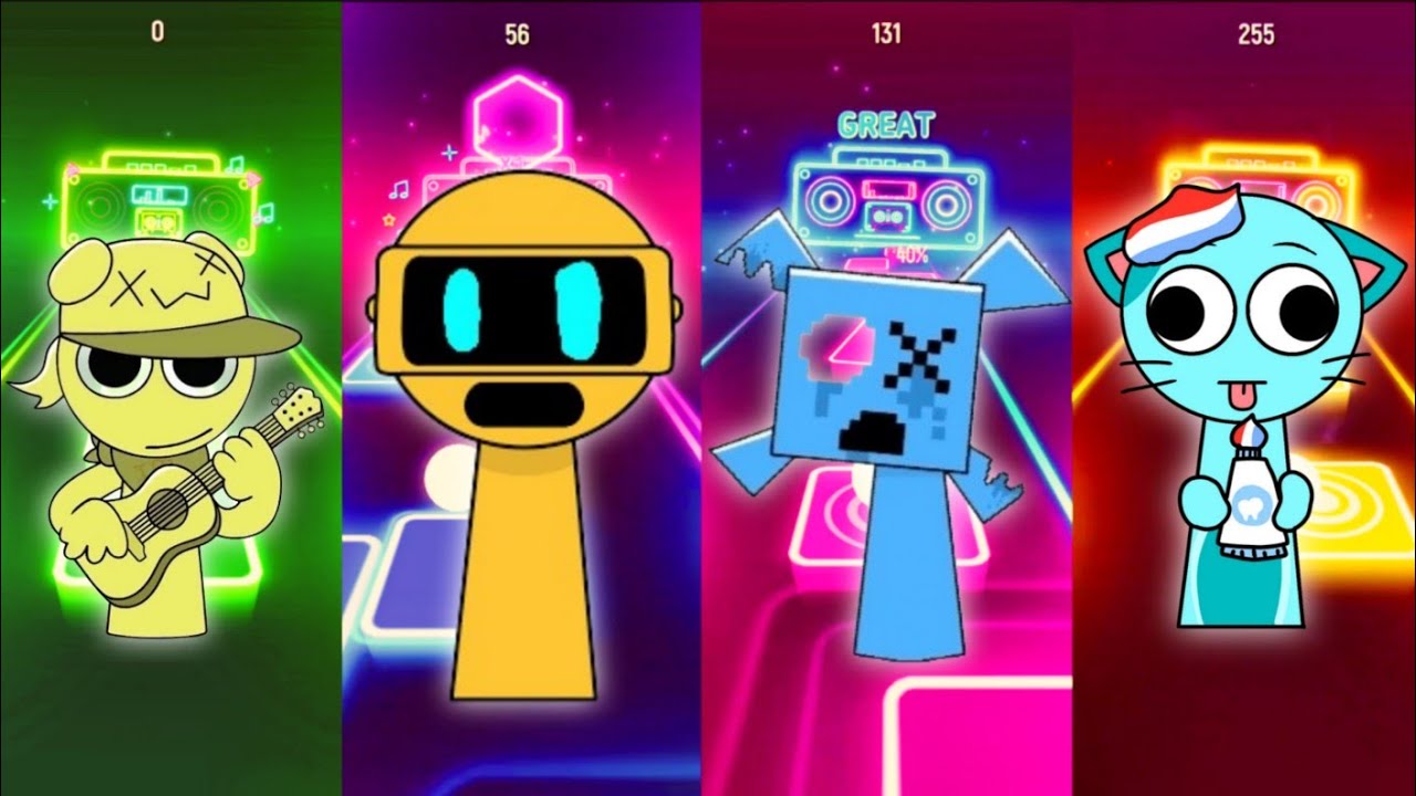 Sprunki Retake Incredibox vs Incredibox Sprunki LOUDER vs Sprunki OC ...