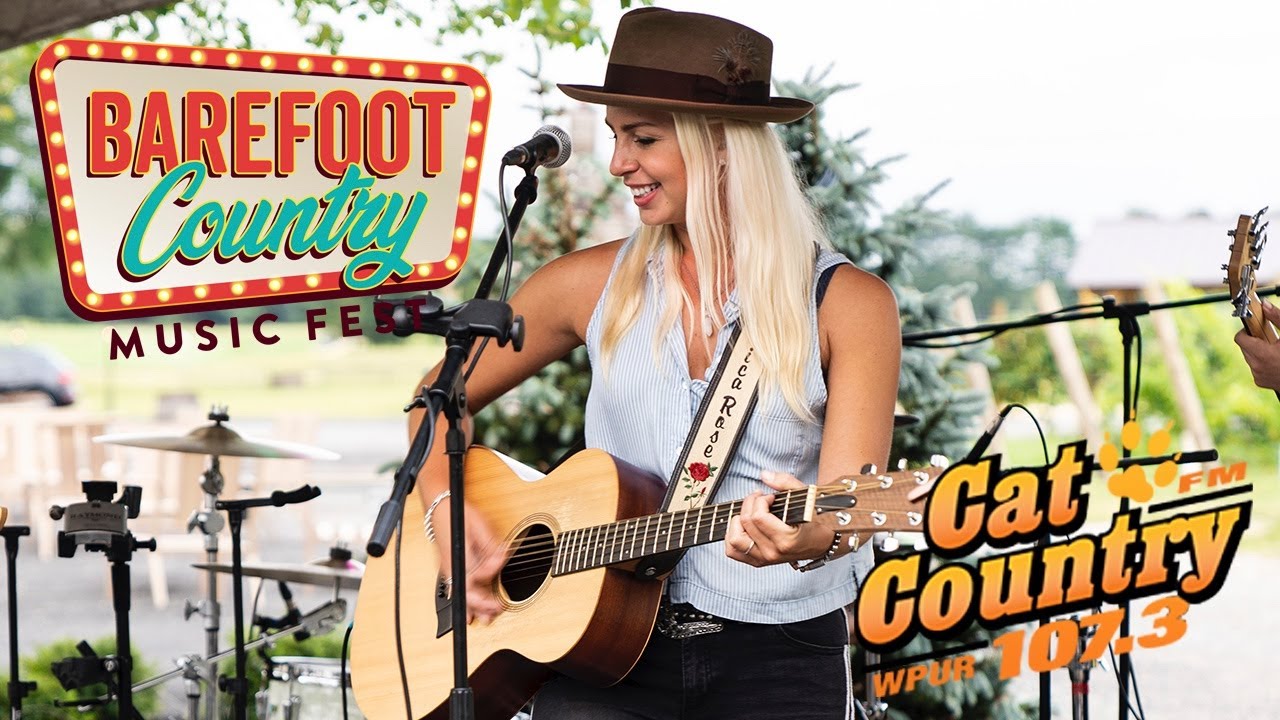 Barefoot Country Music Fest Contest Winner Jessica Rose! - YouTube