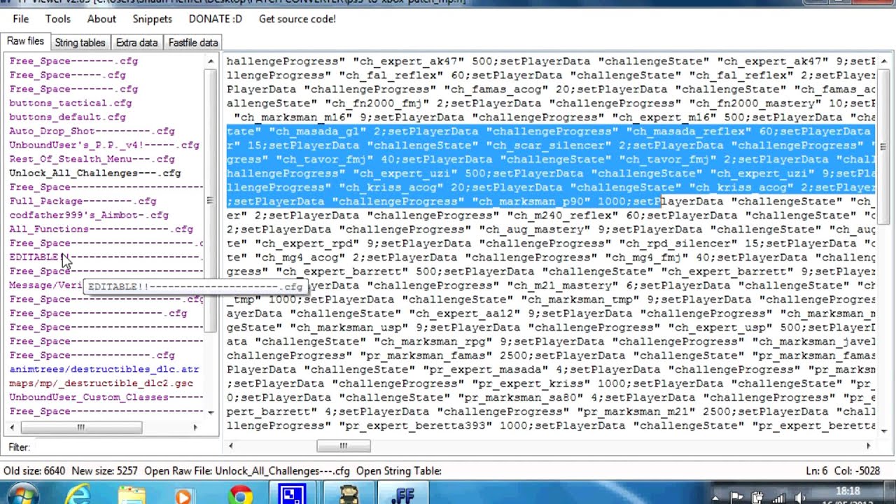 How To Edit Patches With FF VIEWER - YouTube